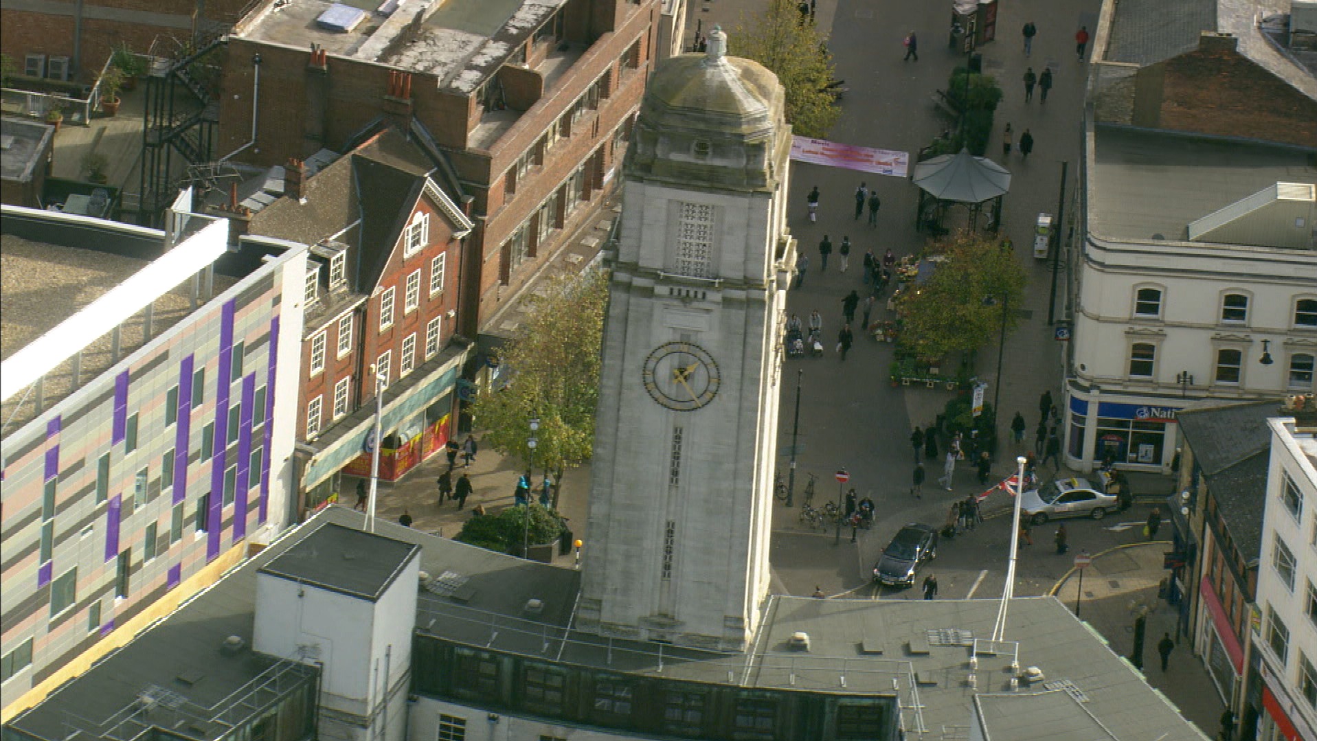 Town hall clock silenced for major renovation work | ITV News Anglia