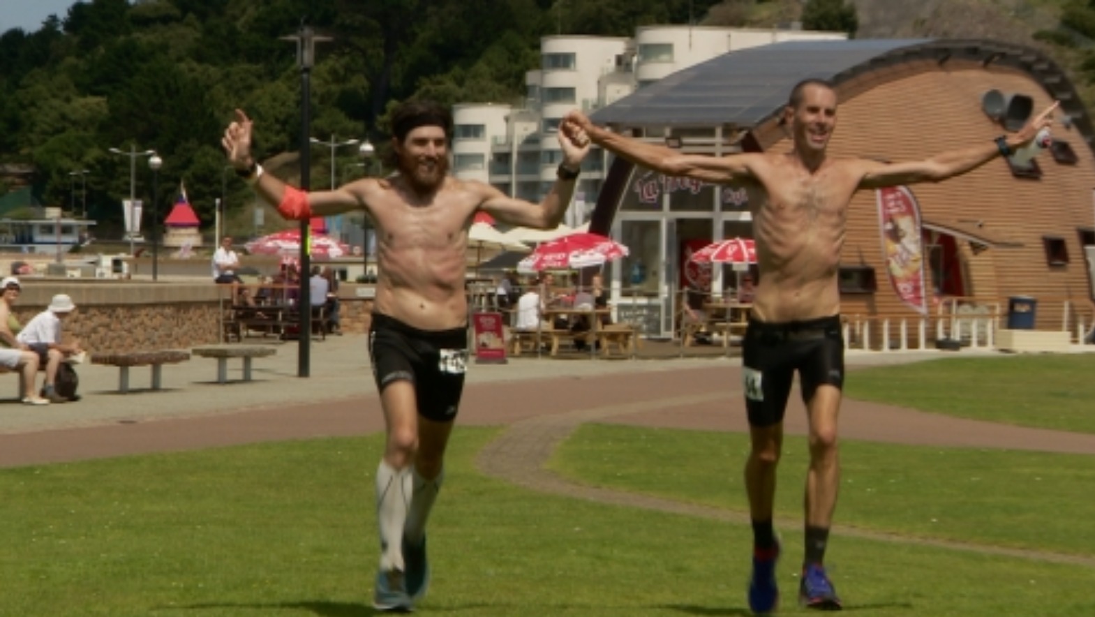 New record set for running around Jersey | ITV News Channel