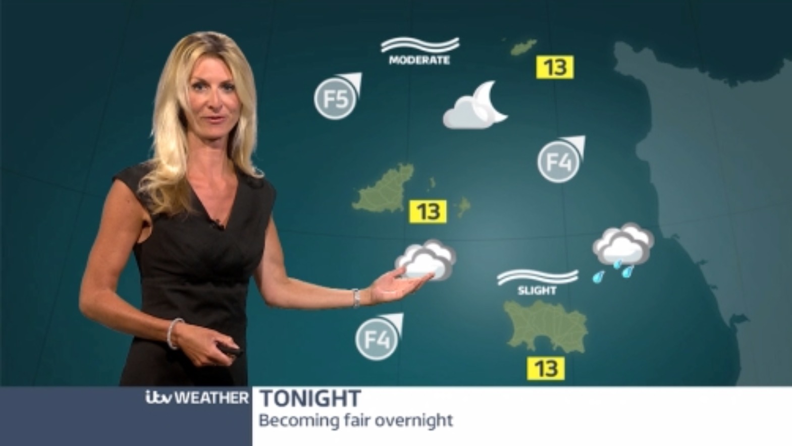 Patchy rain becoming fair overnight | Channel | ITV News