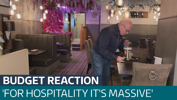 Restaurant owner reacts to 2024 Labour budget - Latest From ITV News
