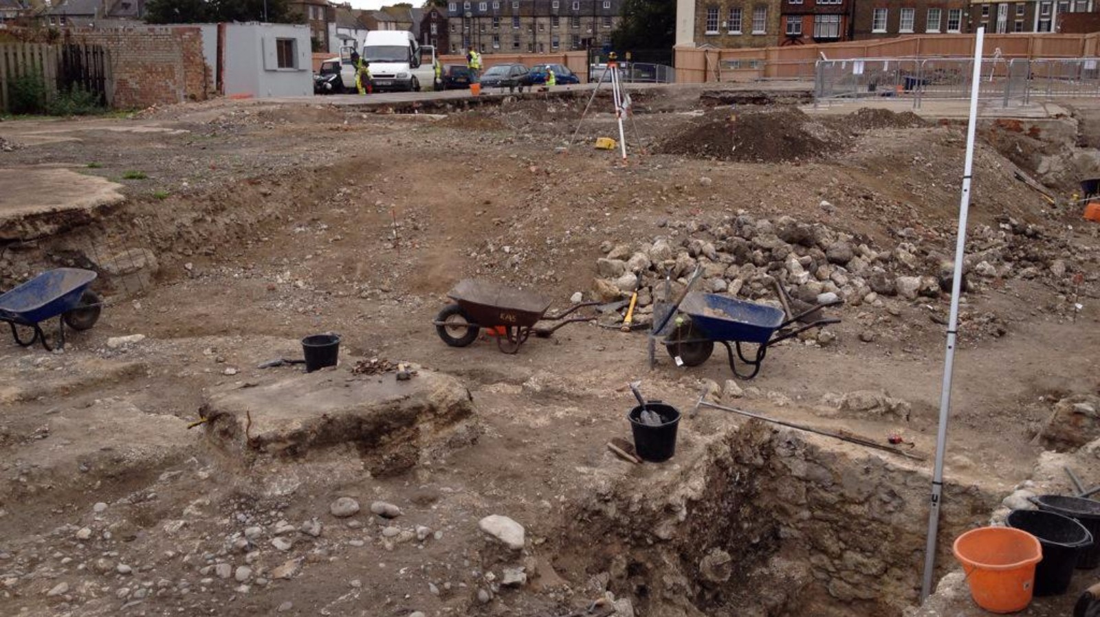 Biggest archaeological dig in decades under way in Dover | ITV News ...