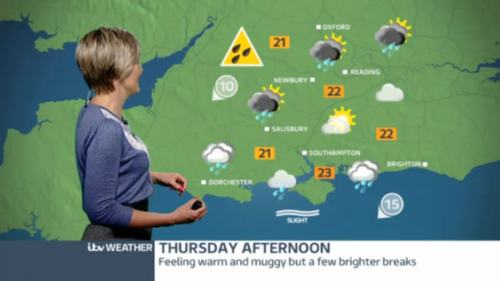 Today's weather for the west of the region | ITV News Meridian