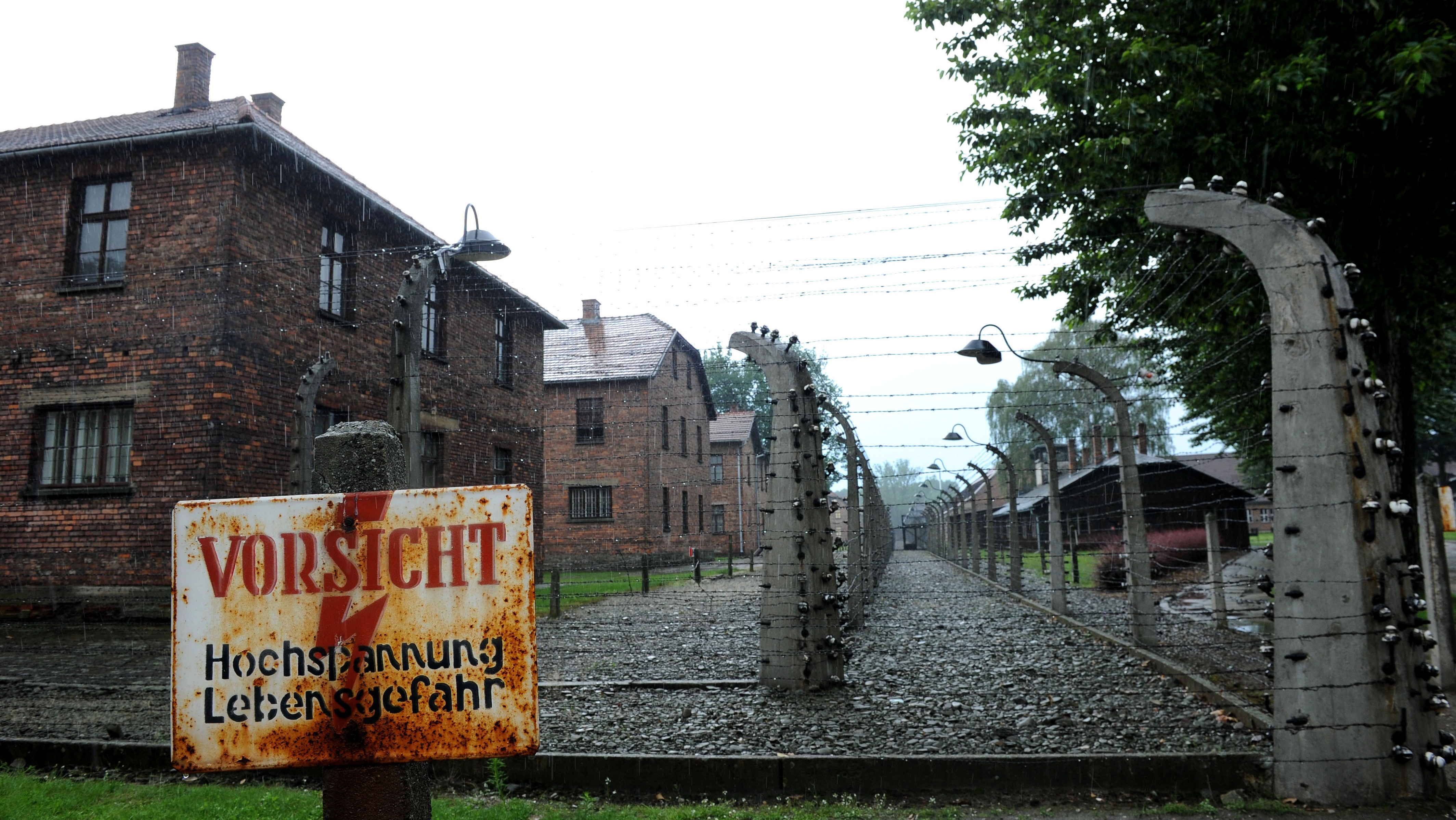 Auschwitz museum defends 'misting showers' after offending visitors ...