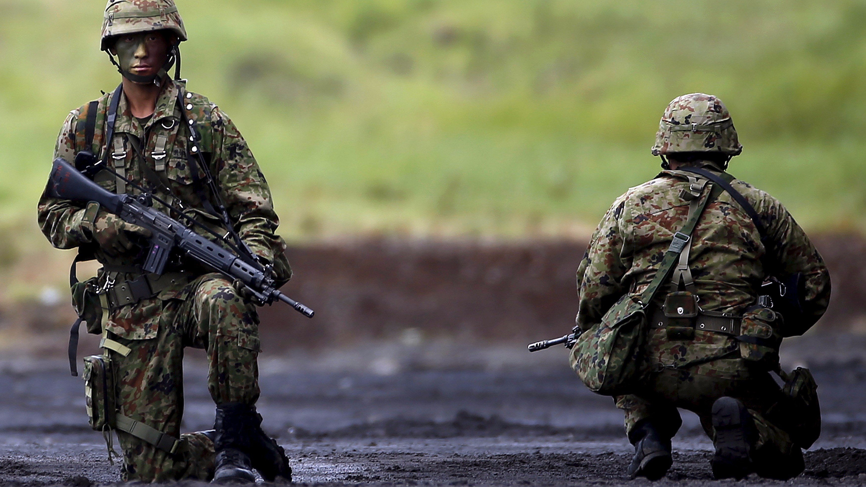 Japanese parliament puts an end to 70 years of Pacifism | ITV News