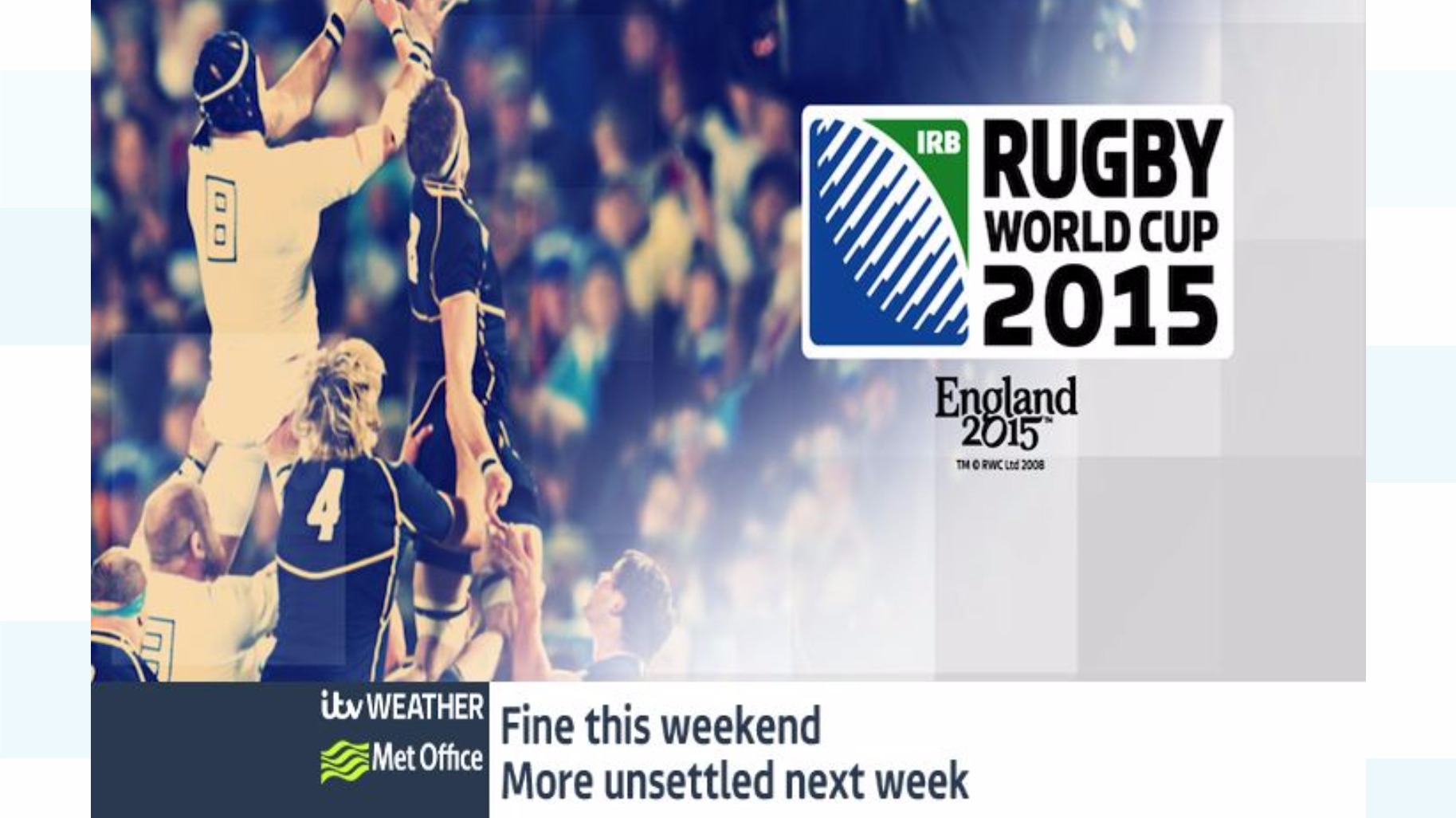 Weather for the Rugby World Cup | ITV News