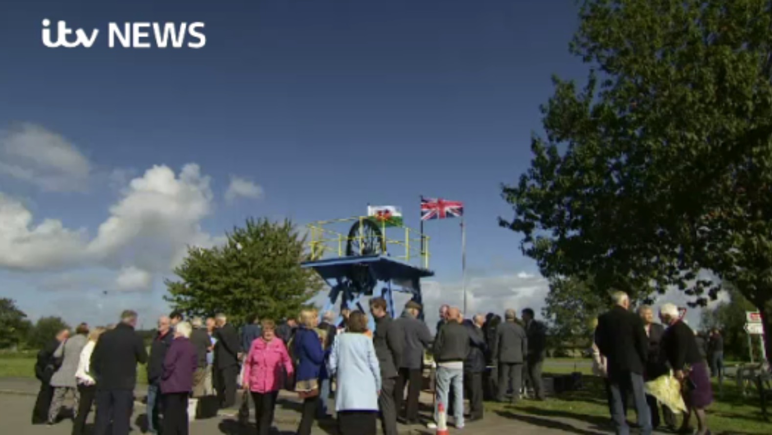 Point of Ayr Colliery memorial unveiled | ITV News Wales