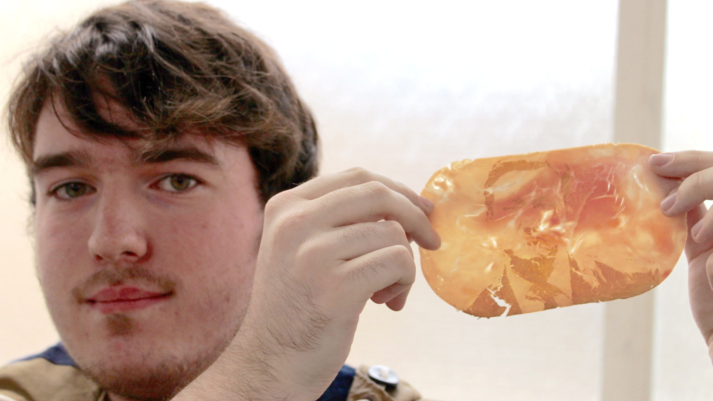 Art student creates portrait of David Cameron on slice of ham 'after ...