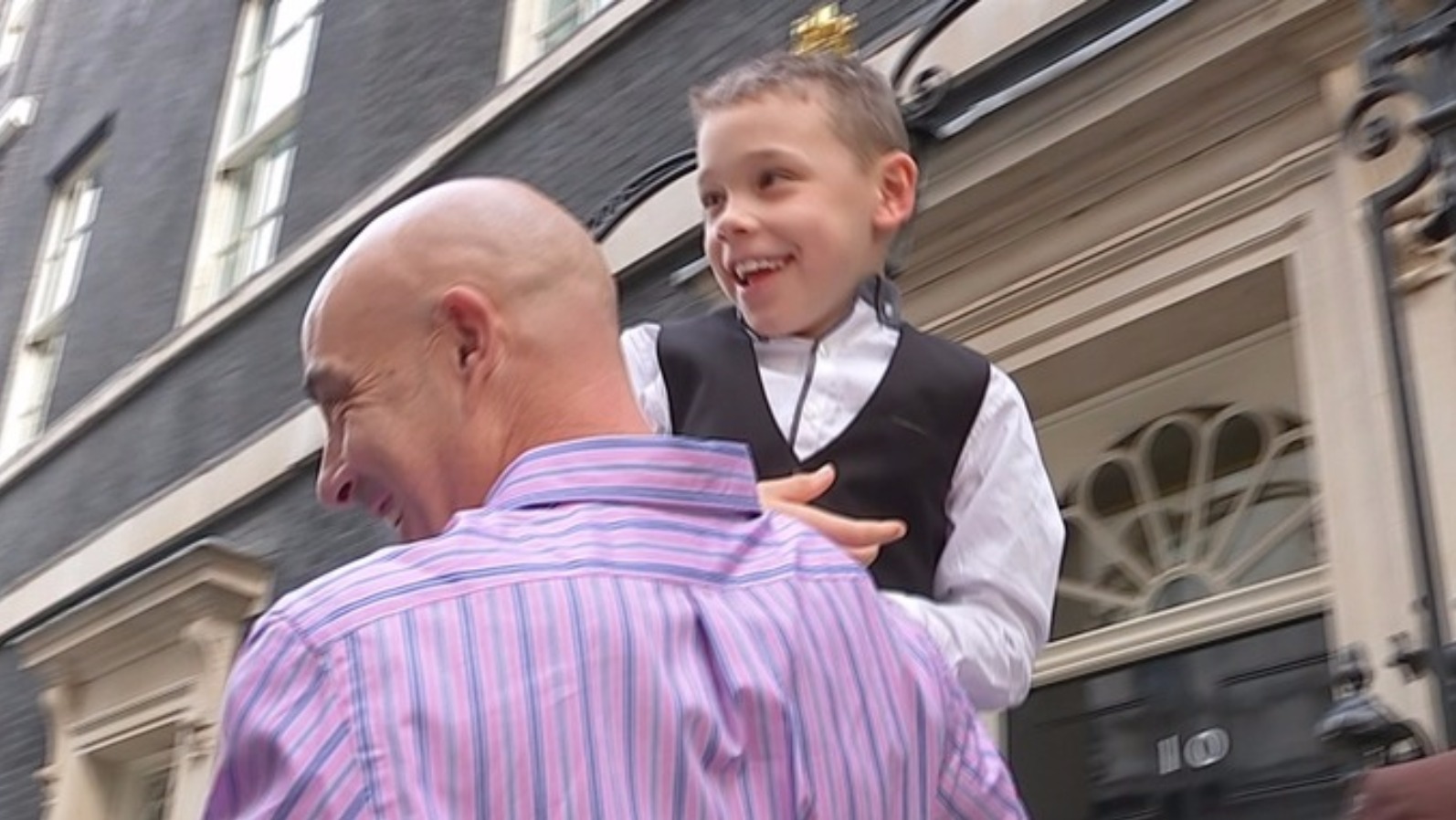Bailey Matthews celebrates POB award at Downing Street | ITV News Calendar