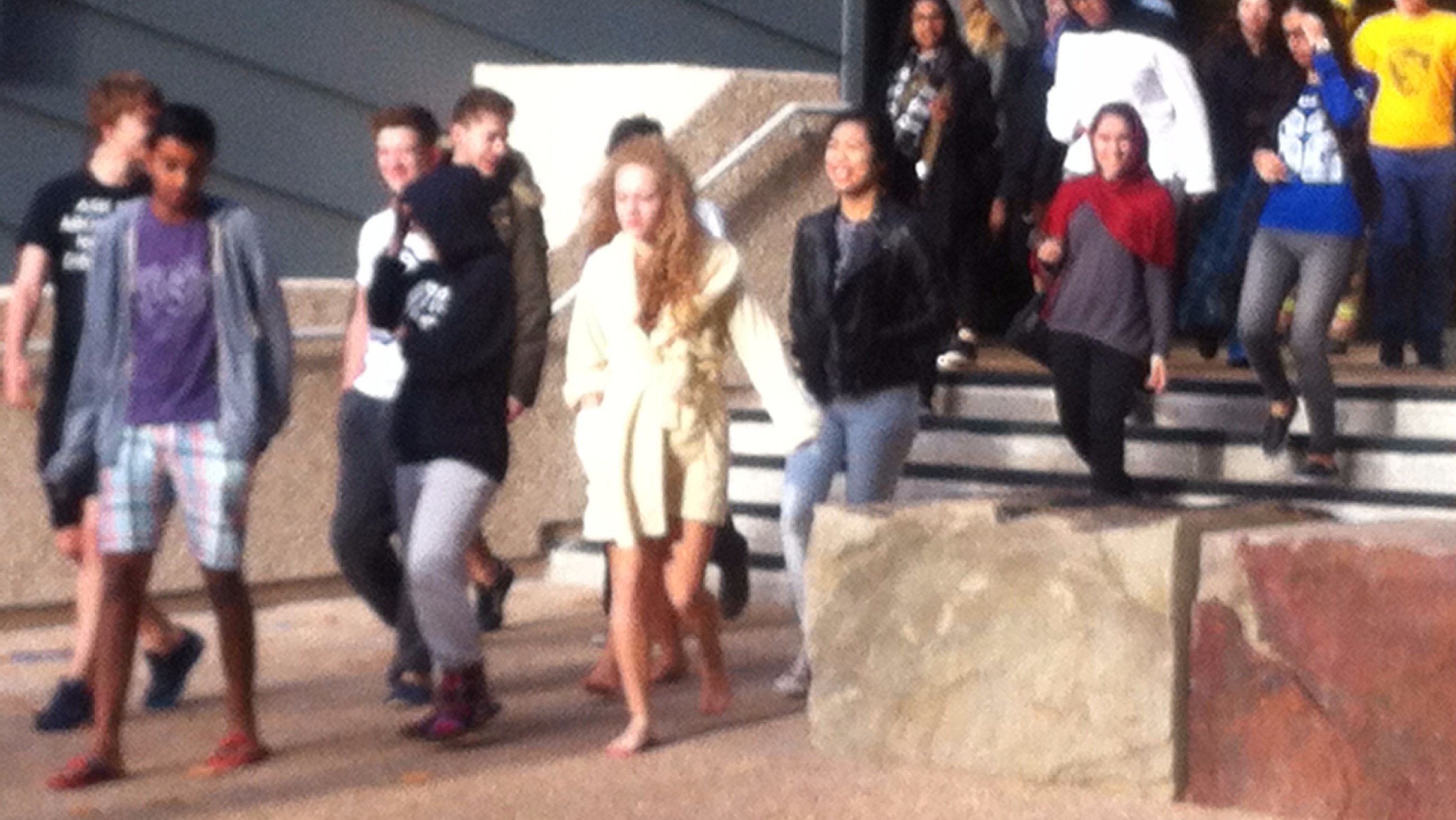 Firefighters give students early wake up call | ITV News West Country