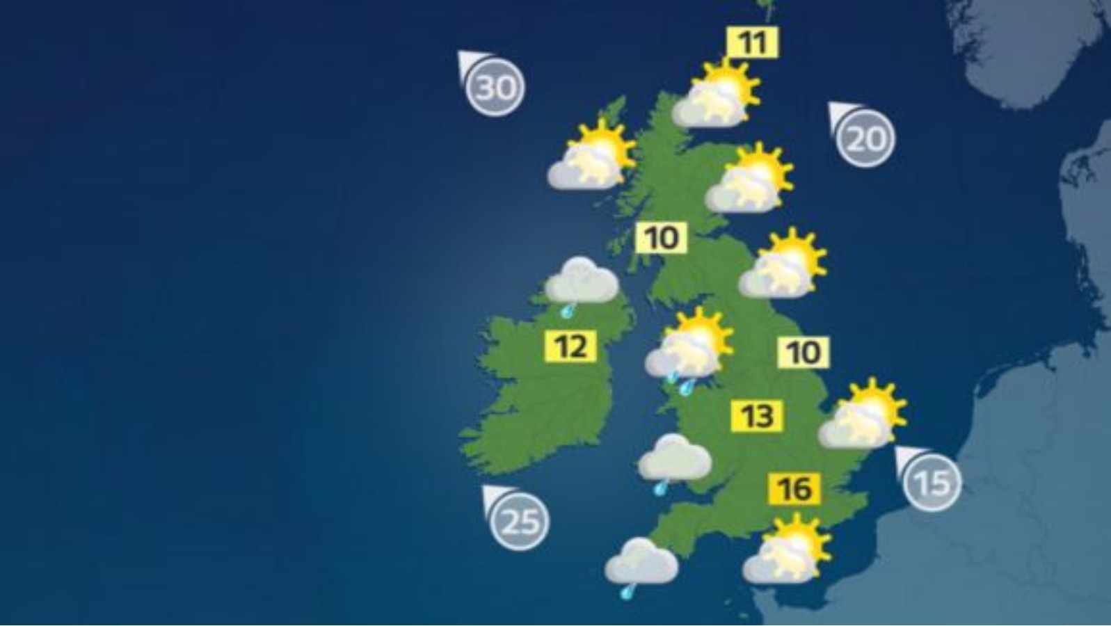 Weather: Cloudy with the odd bright spell | ITV News