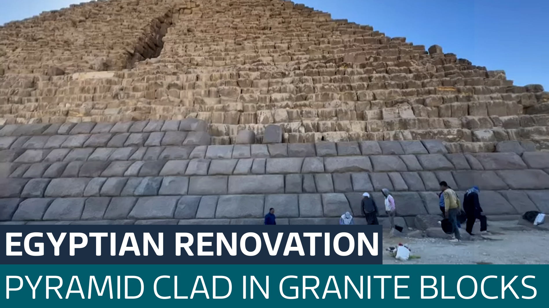 Restoration begins on the Egyptian Pyramids - much to the horror of ...