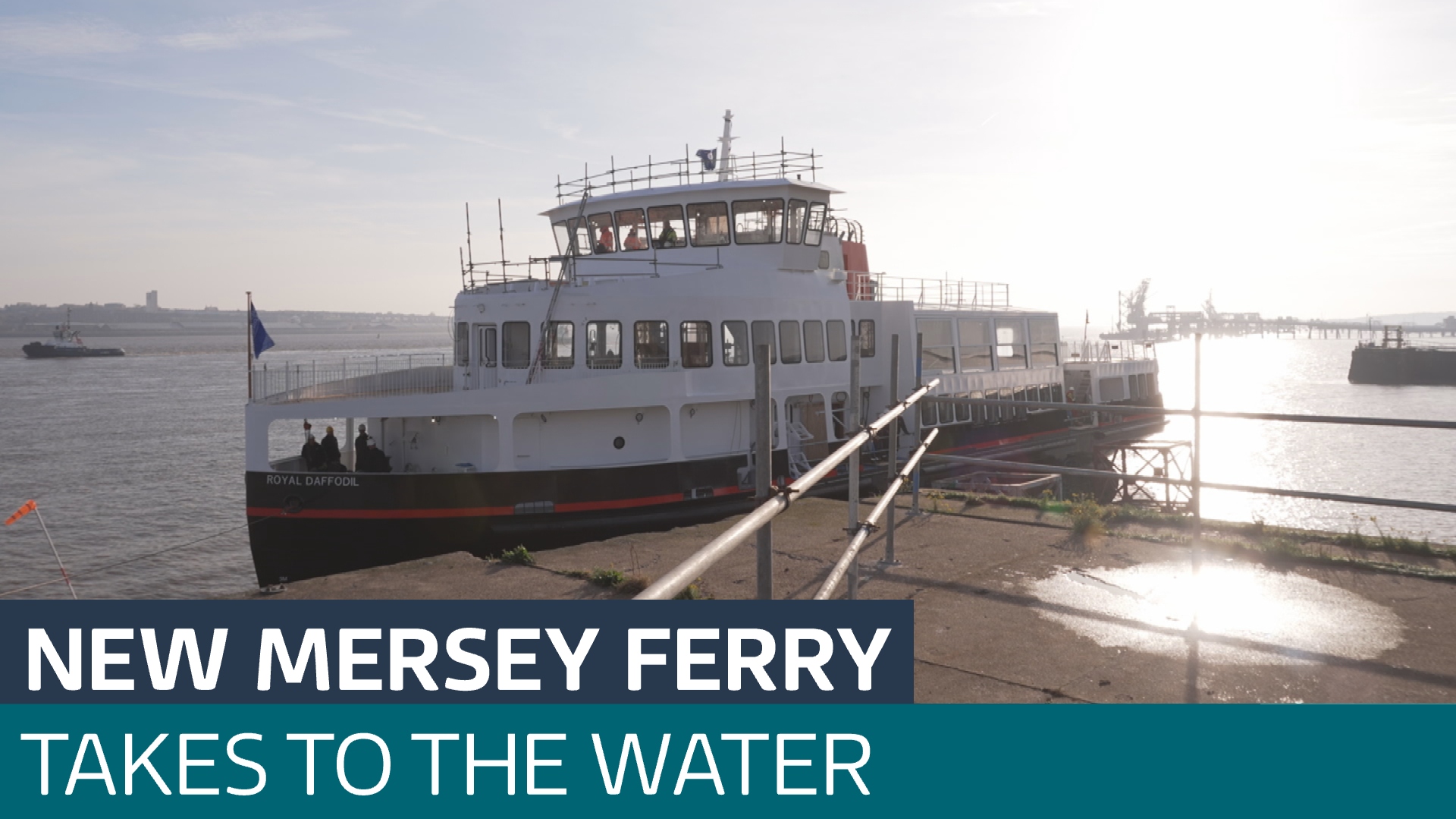 First new Mersey Ferry in 60 years takes to the water for the first ...