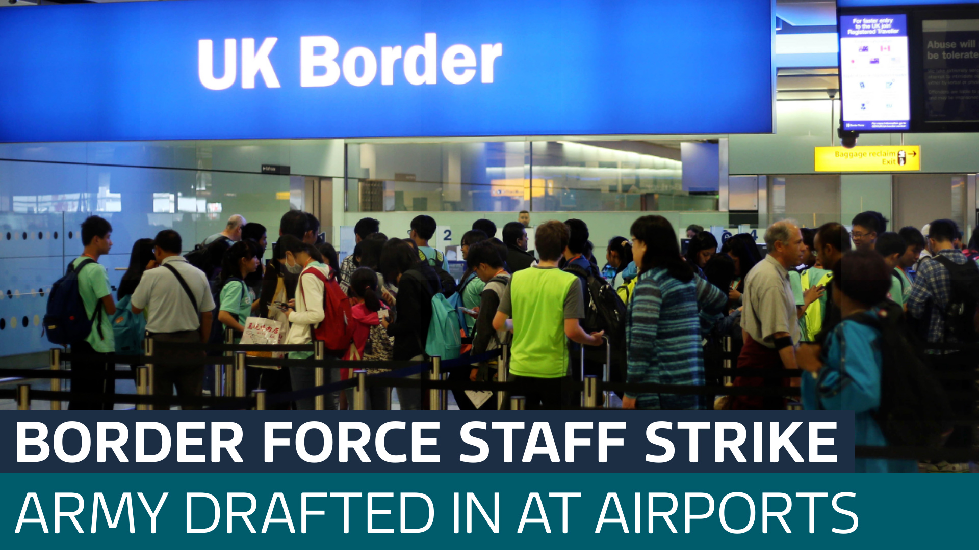 Border Force staff begin Christmas strike action - Latest From ITV News