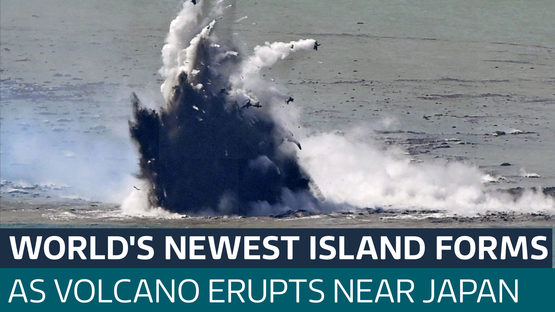 World's newest island created off coast of Japan during volcanic ...