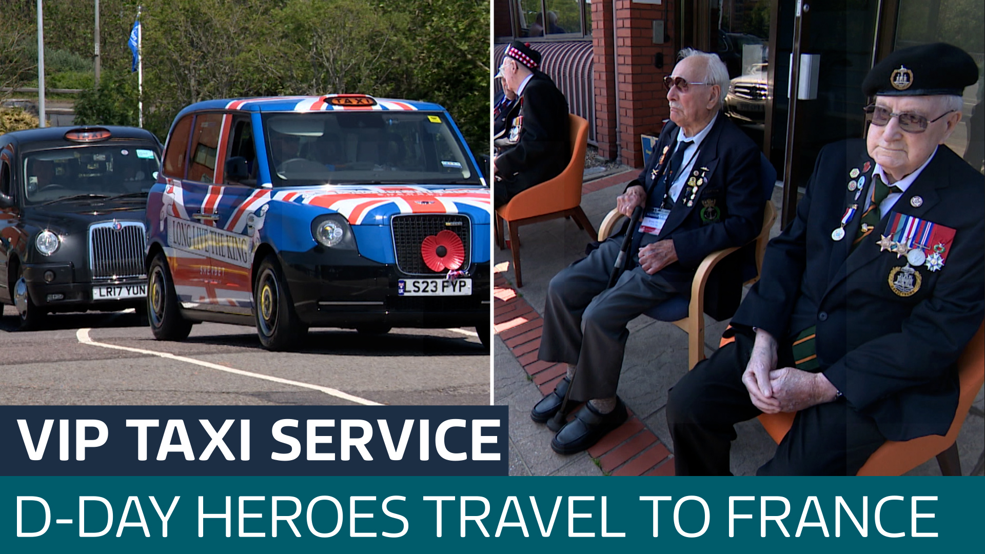 A taxi journey with a difference: Transporting World War II veterans to ...