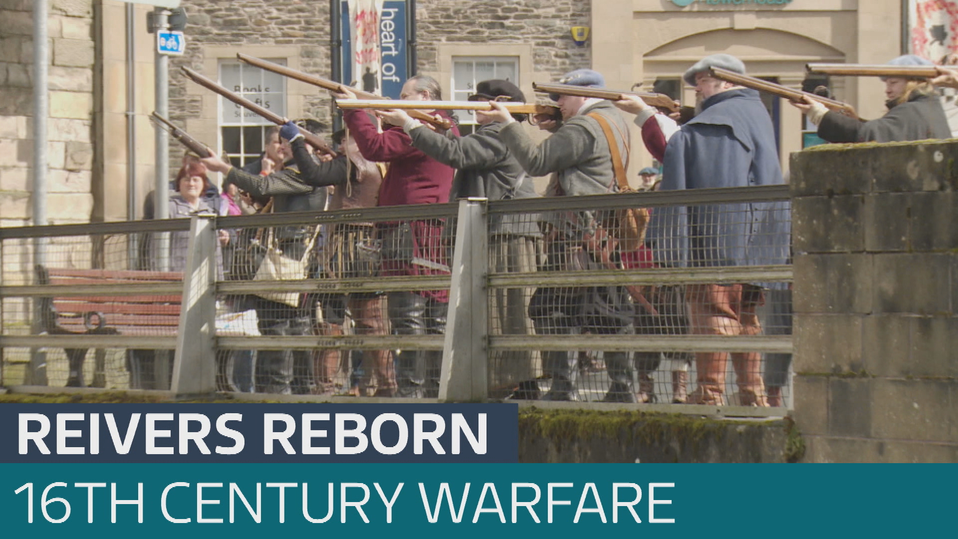 Reliving the Borders Reivers with a bang - Latest From ITV News