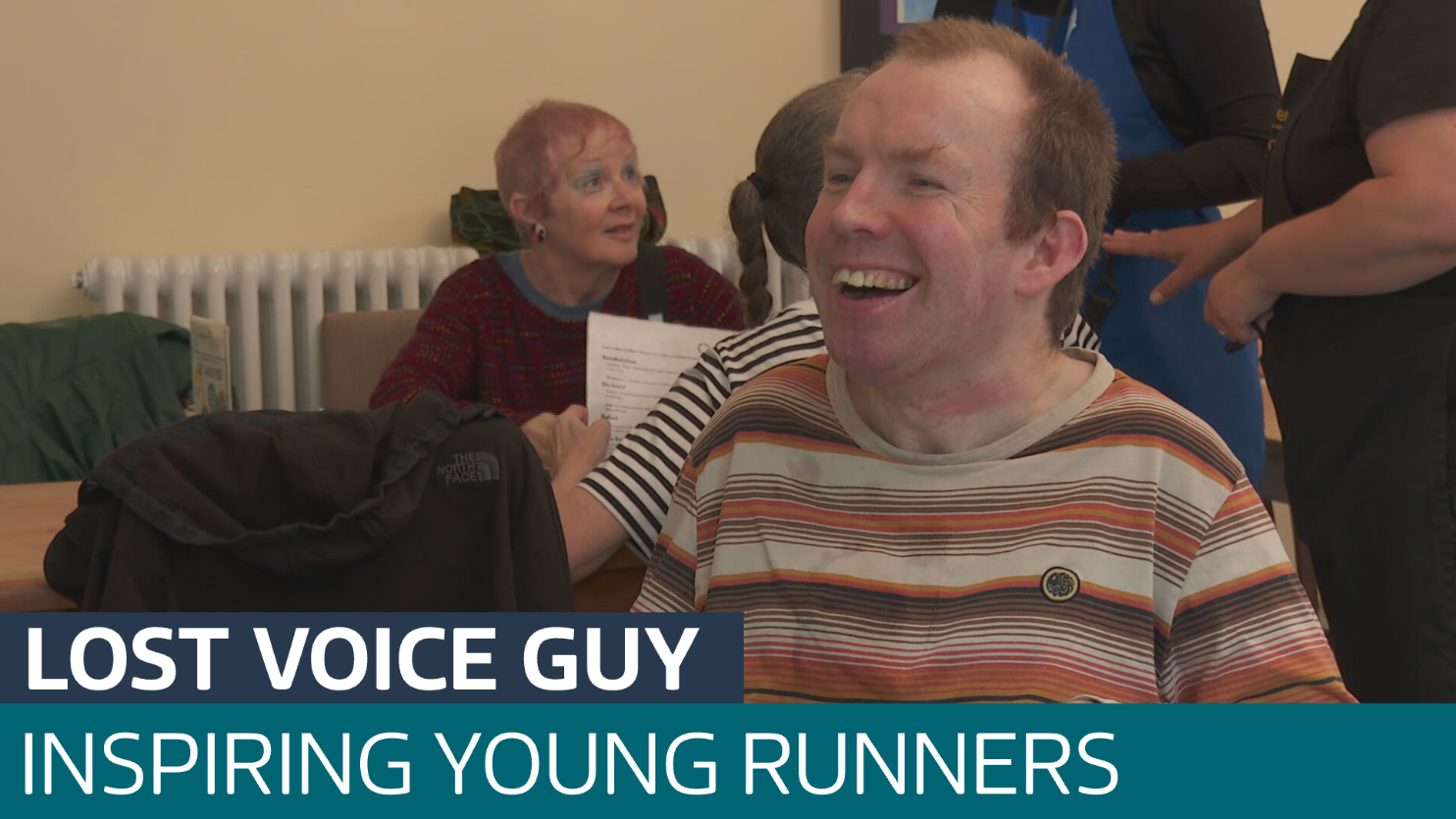 Lee Ridley has inspired young people with disabilities to get involved ...