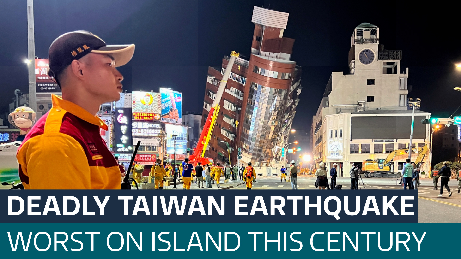 Dozens remain trapped following Taiwan’s strongest earthquake in 25 ...