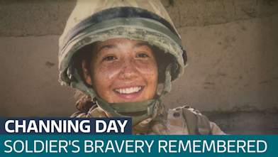 Bravery of Army medic Channing Day remembered - Latest From ITV News