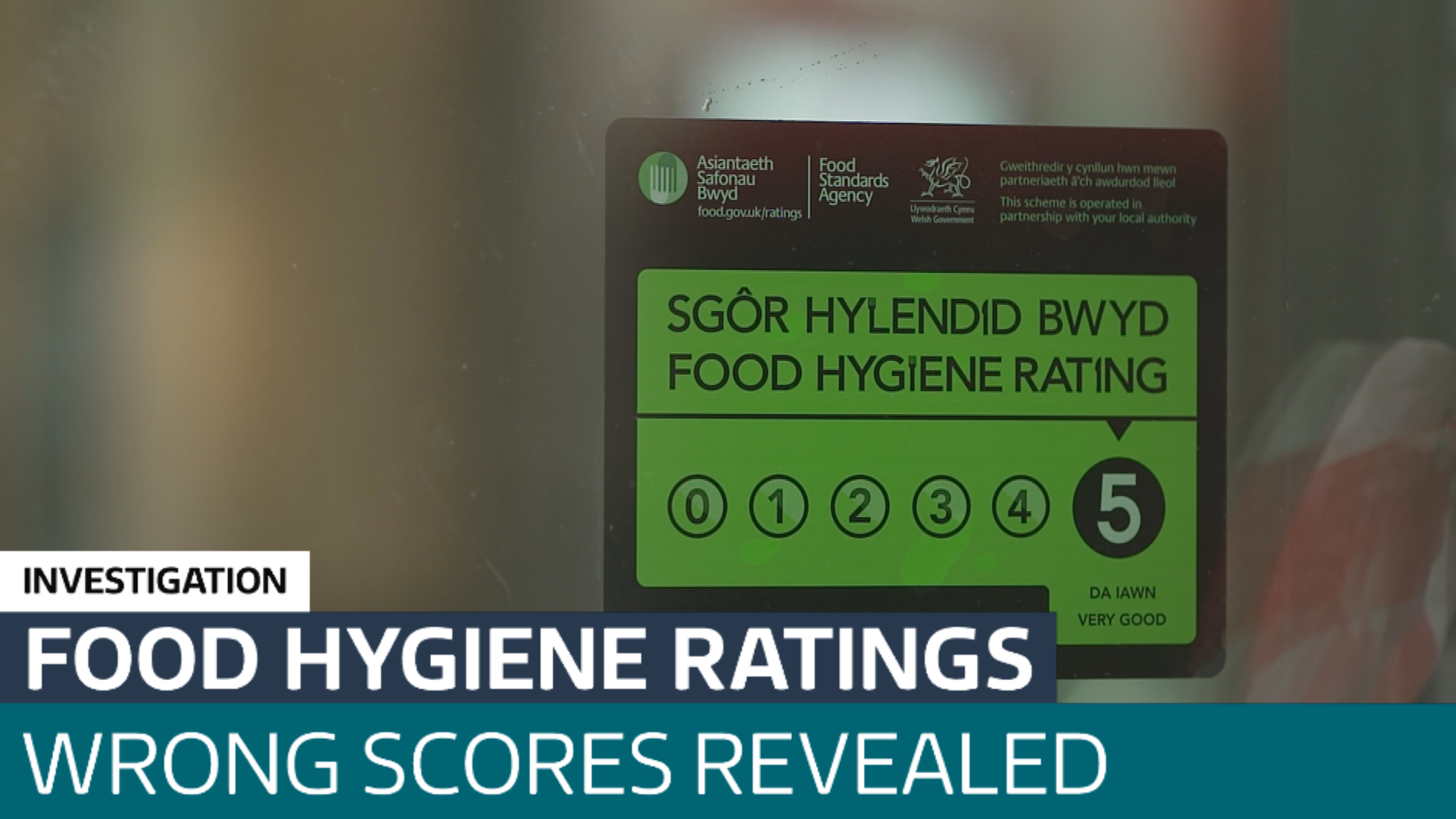 Food businesses across Wales found displaying wrong food hygiene rating ...