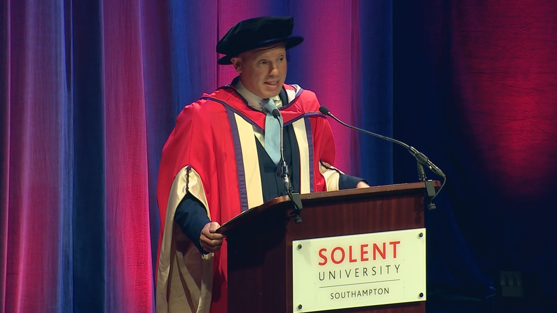 'It means the world': Judge Rinder receives honorary degree from Solent ...