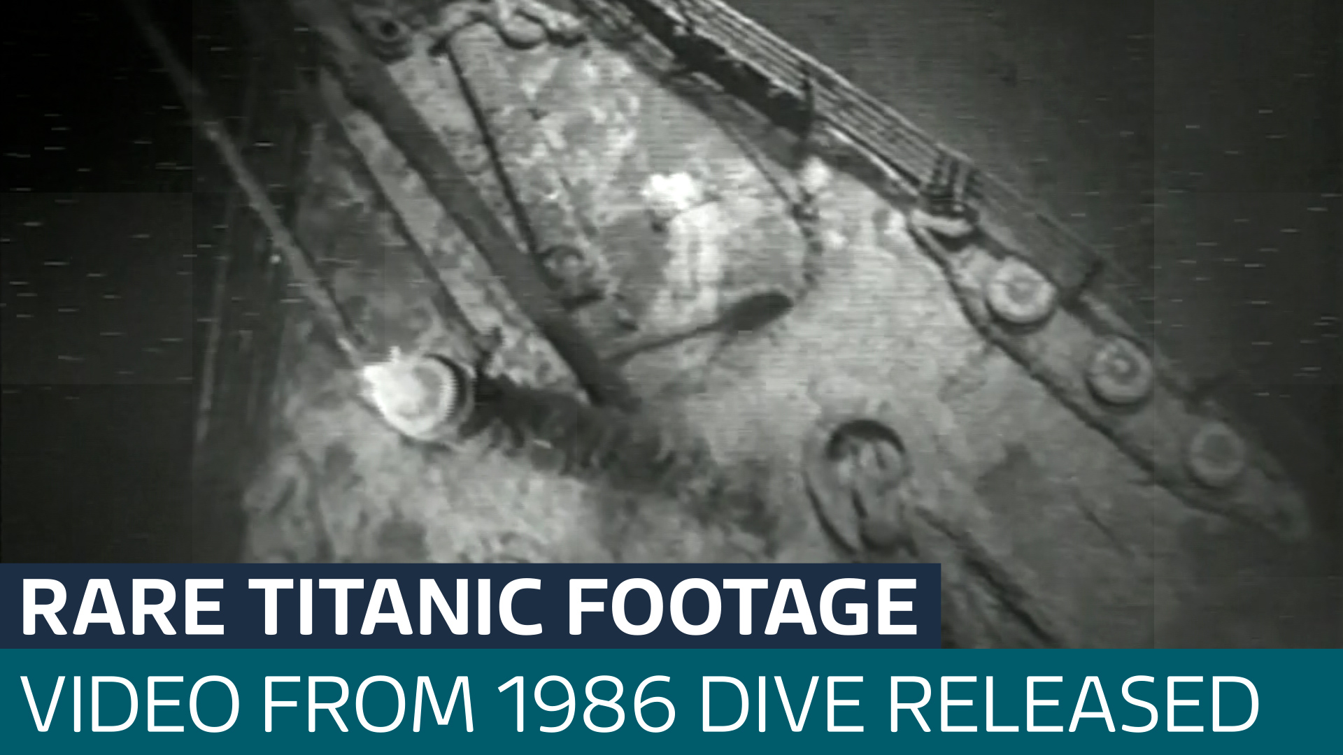 Rare footage from the deep shows the Titanic, but not quite as you've ...