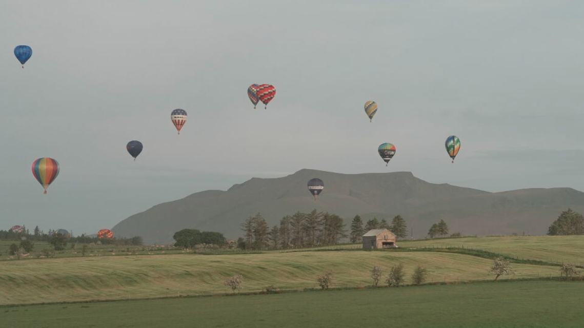 In pictures: Troutbeck Hot Air Balloon Festival | ITV News Border