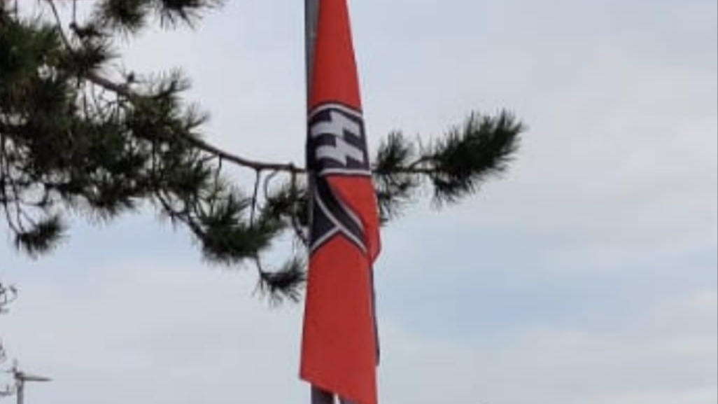 'Fascism has no place in our community,' says MLA after Nazi flags hung ...