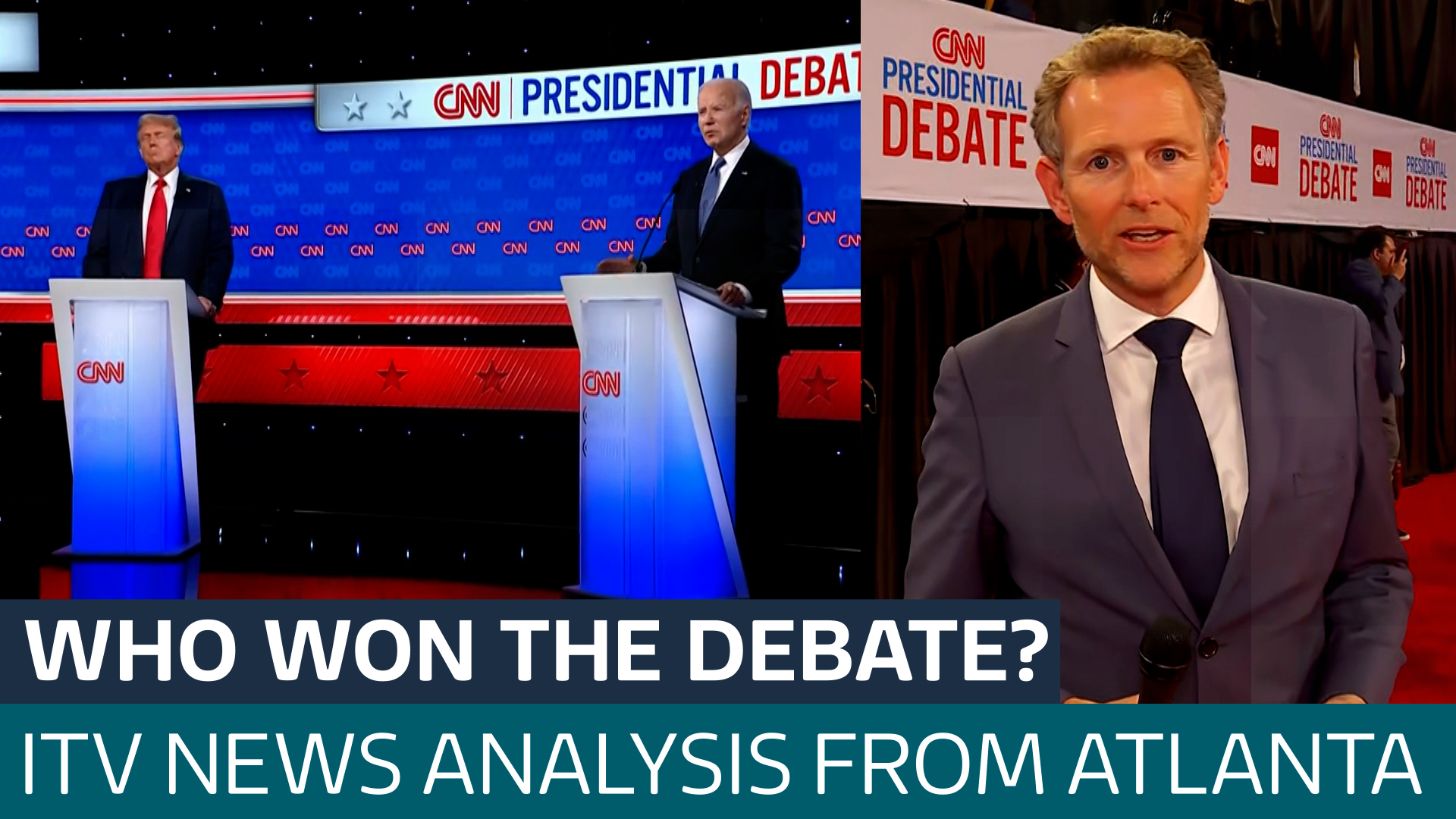 Who won the U.S. Presidential Debate? - Latest From ITV News
