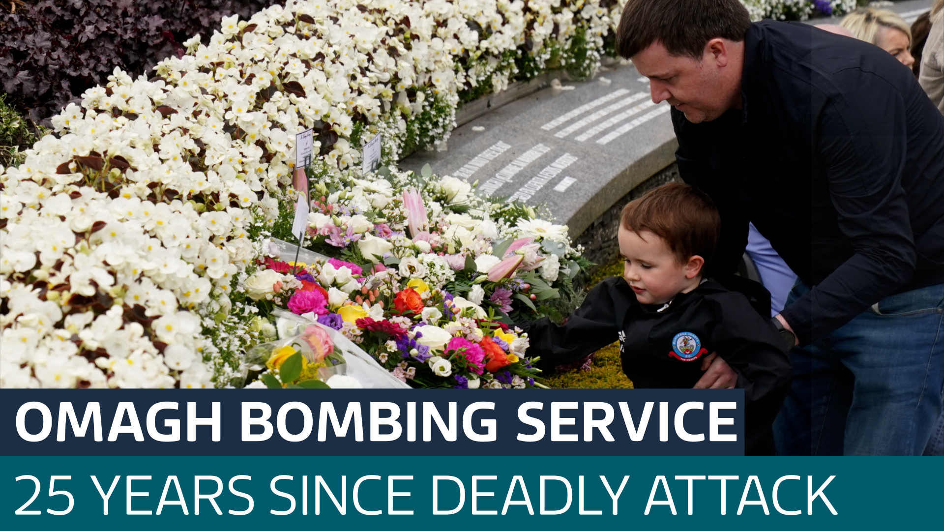 Omagh bombing victims remembered at service to mark 25th anniversary ...