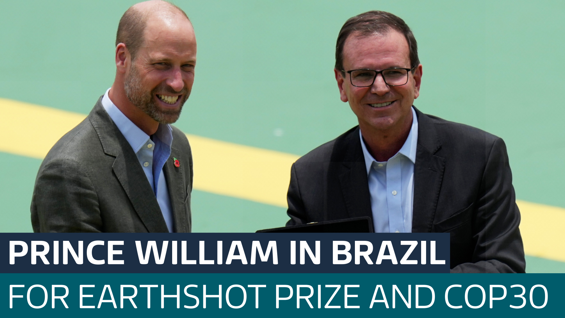 Prince William begins Brazil trip ahead of Earthshot Prize ceremony and ...
