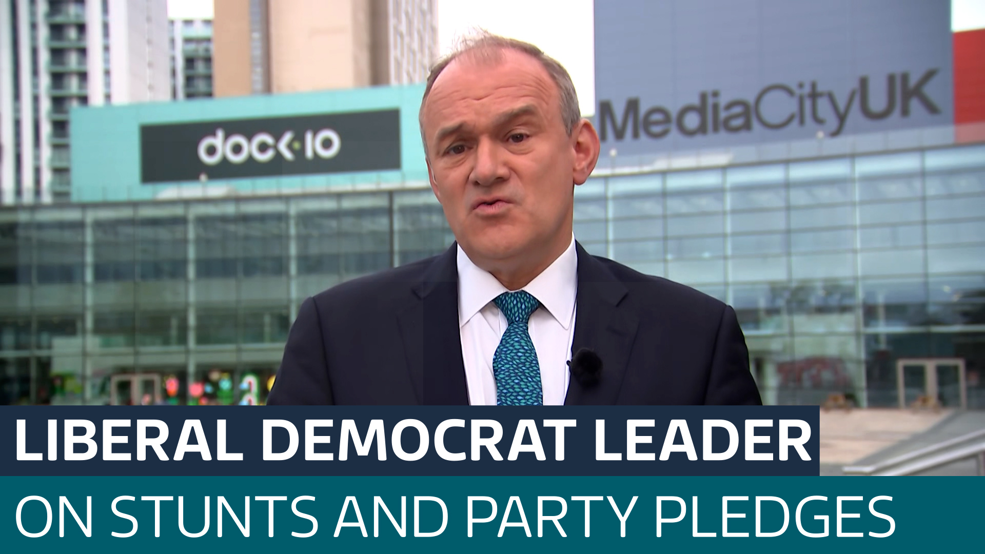 Liberal Democrat leader defends campaign stunts as party makes pledge ...