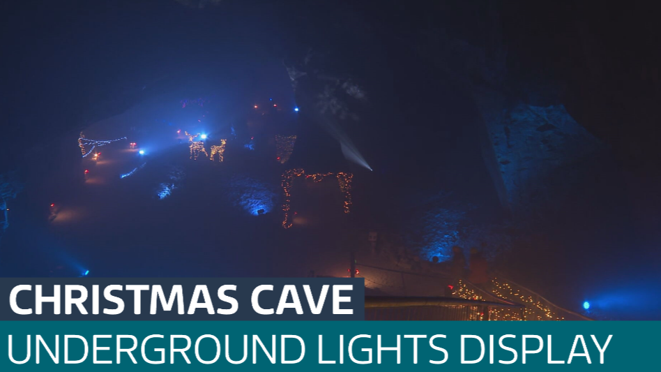 Underground lights display delights visitors in Cornwall - Latest From ...
