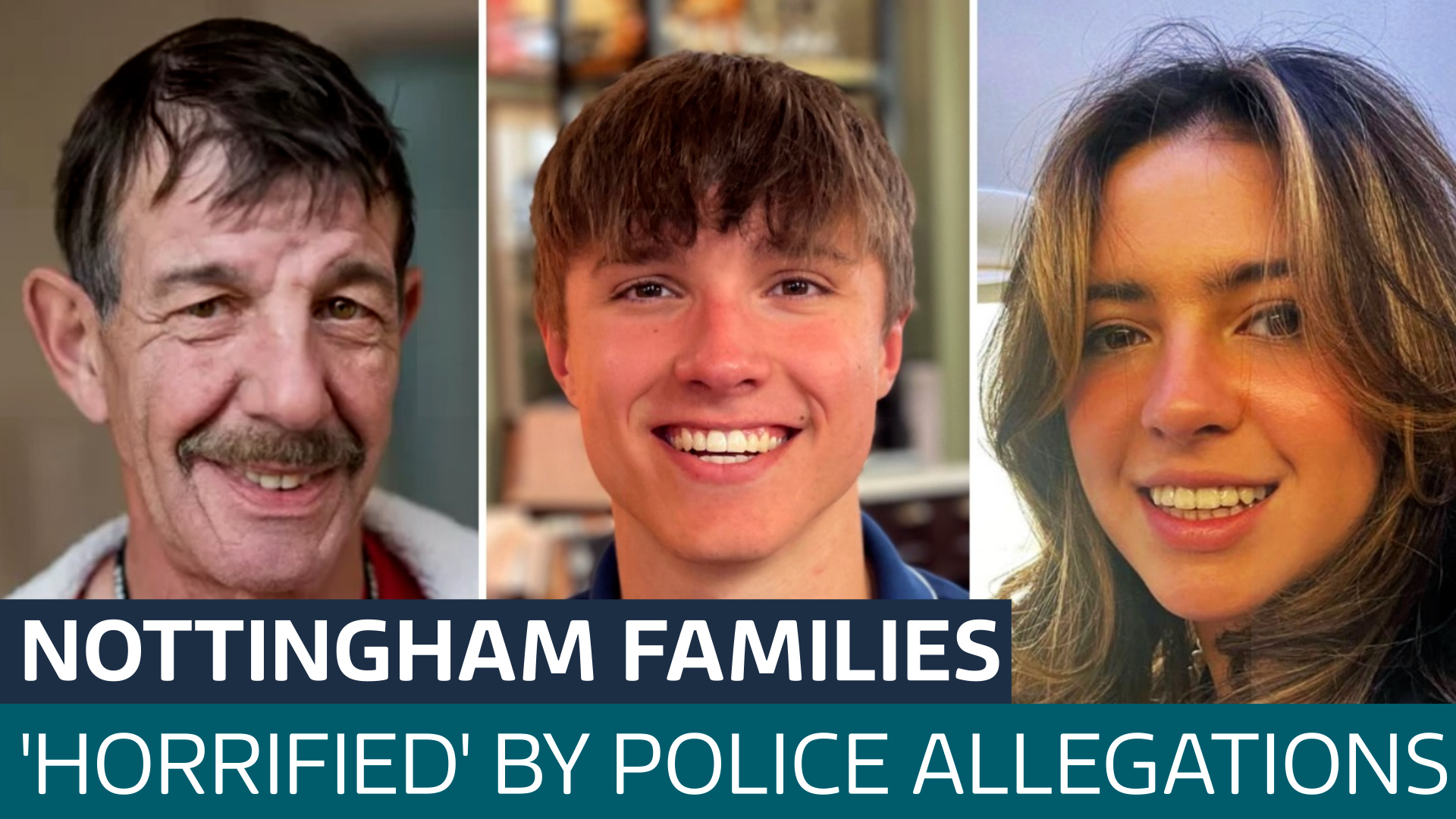 Families of Nottingham knife attacks victims 'horrified' by police ...