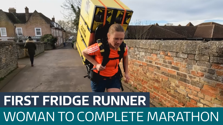 Woman hopes to become first female to complete the London Marathon with ...