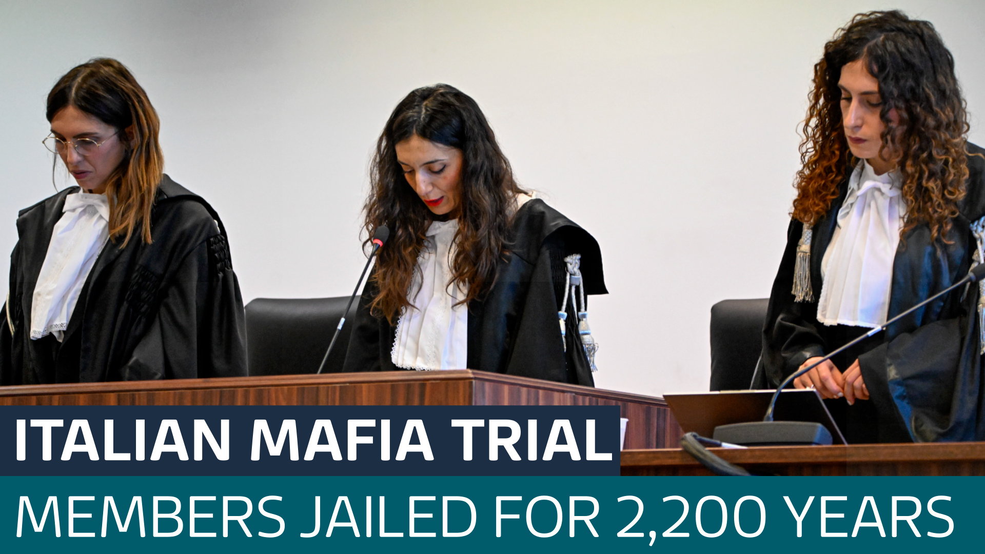 Over 200 Italian mafia members sentenced to 2,200 years in prison in ...