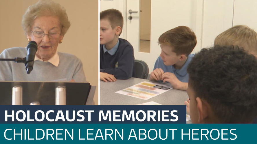 Children learn about heroes of the Holocaust on 80th anniversary of ...