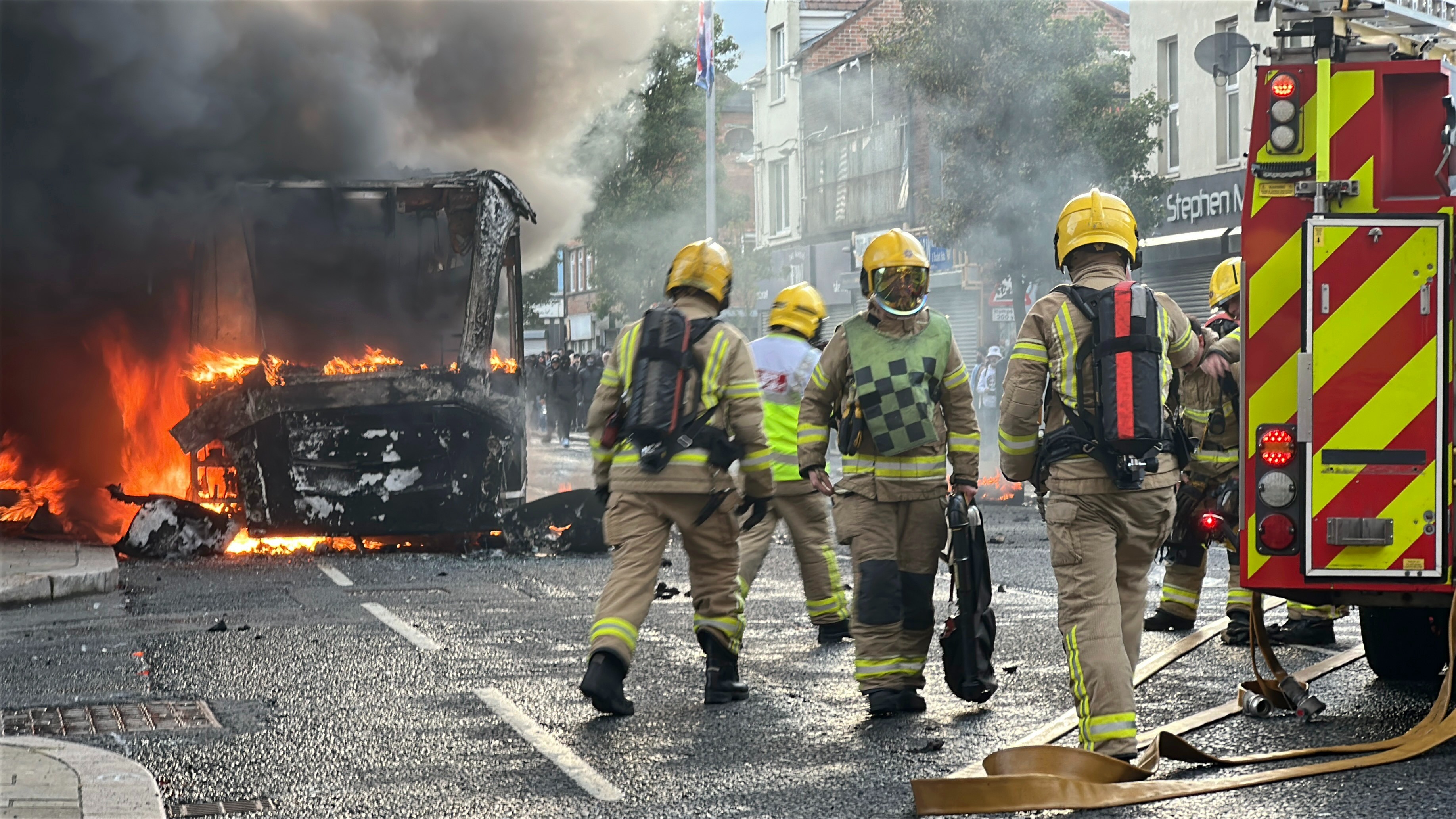 Man in court charged with attempted murder, riot and arson endangering ...