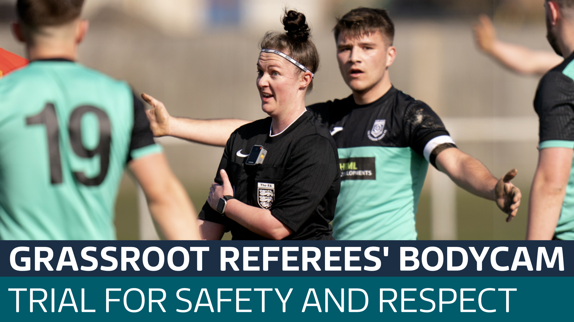 Football Association trialling bodycams for grassroot football referees ...