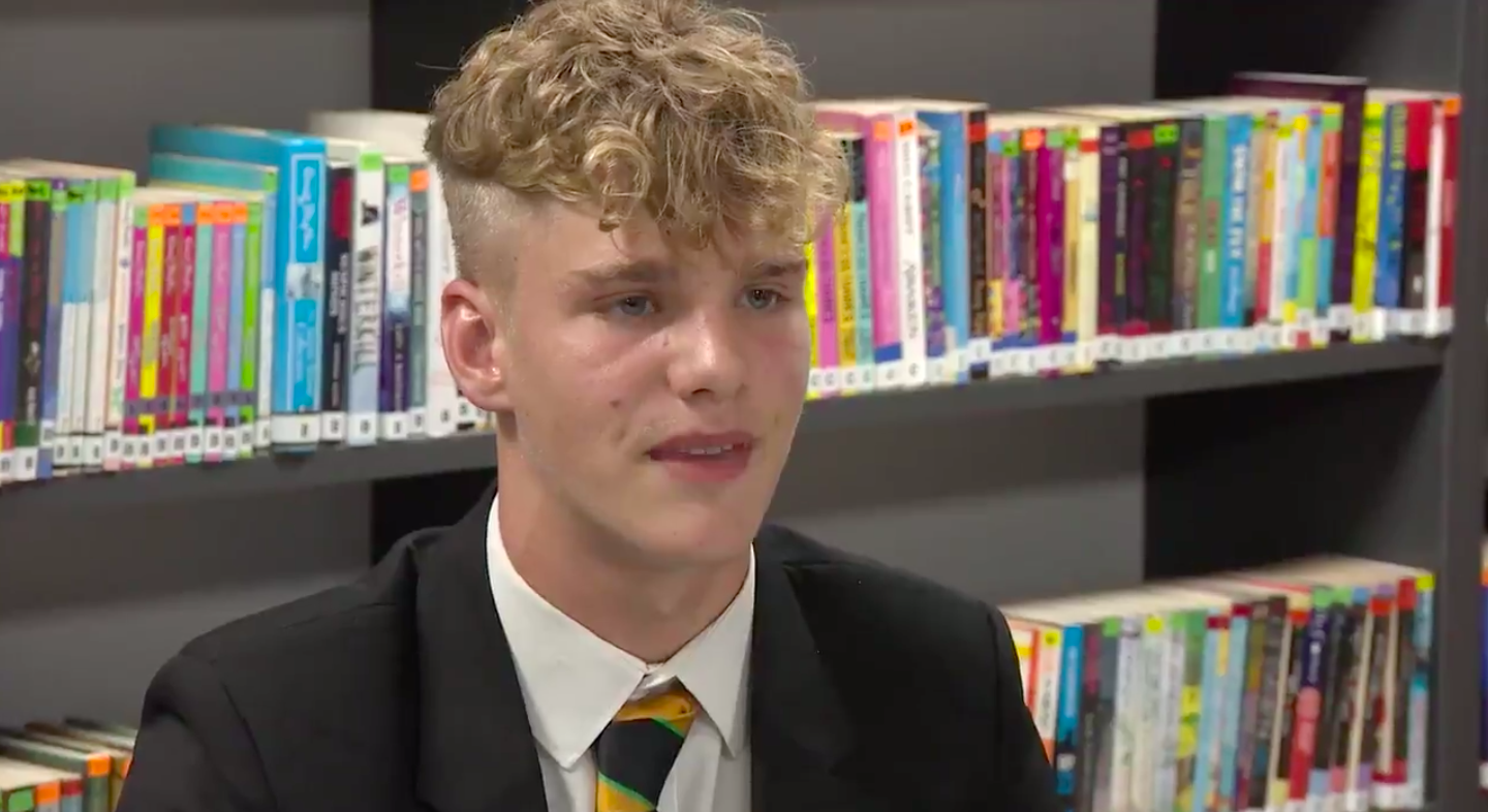 Louis Boyd: Grimsby Town's youngest ever player makes history | ITV ...