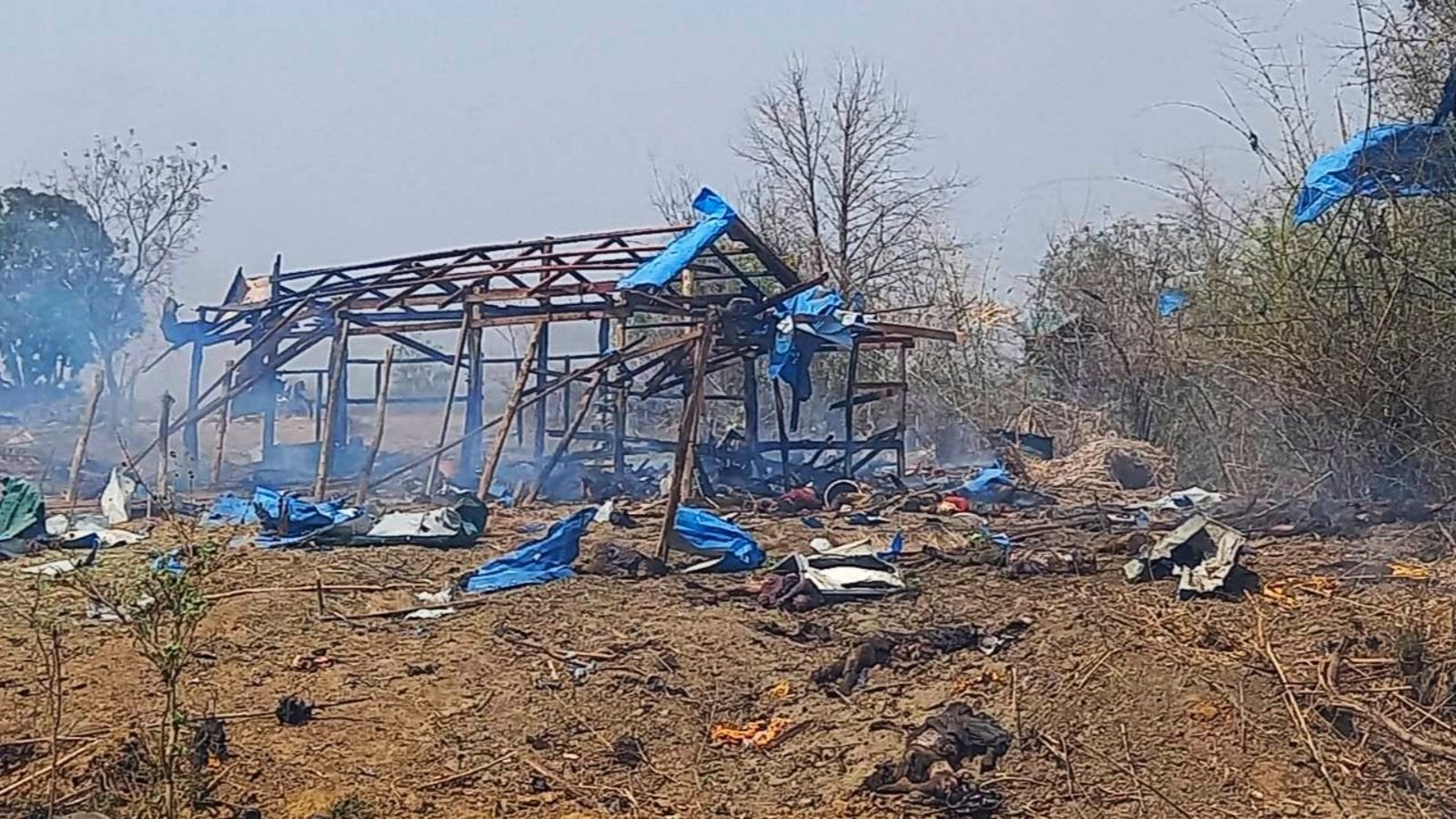 Children among 100 killed in Myanmar military airstrike | ITV News Children among 100 killed in Myanmar military airstrike | ITV News