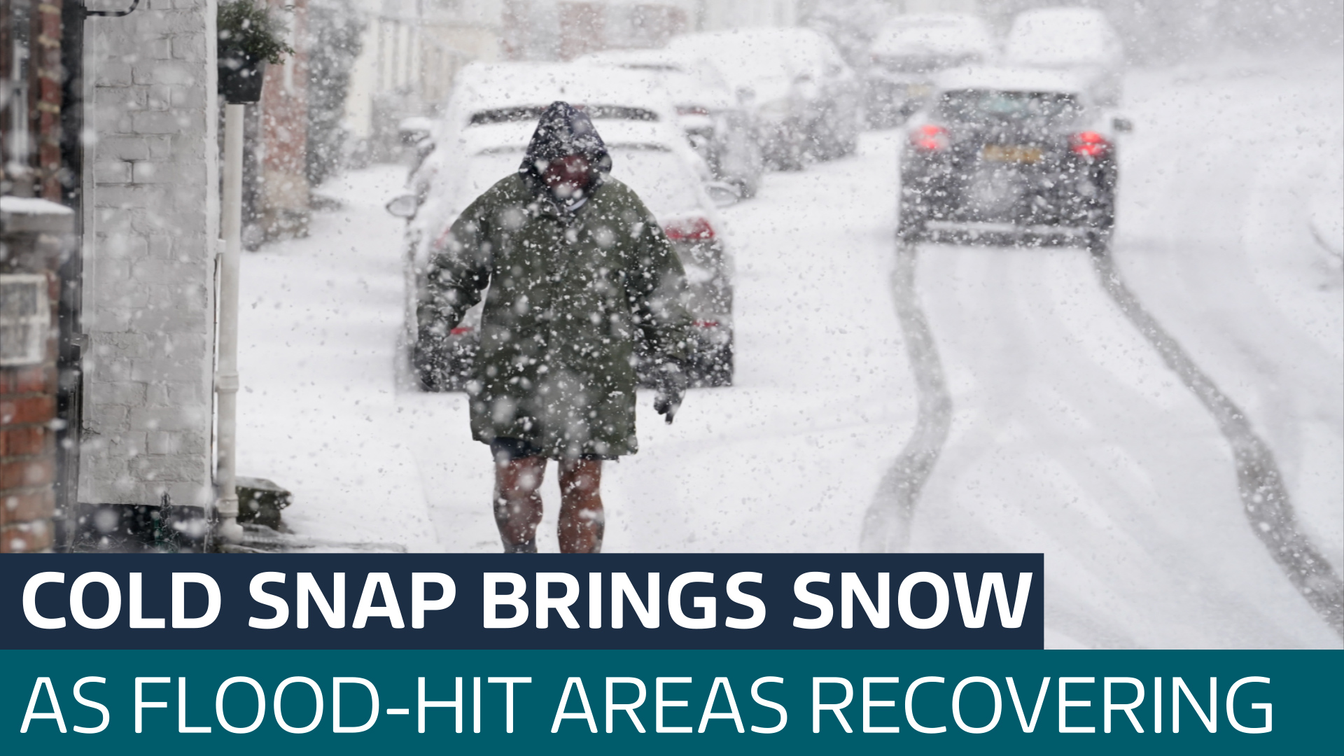 Cold snap brings snow and warnings of ice as flood-hit communities ...