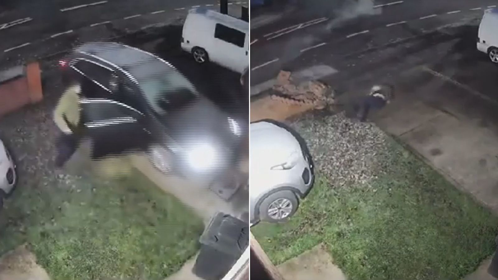 Thief Knocks Down Owner Who Left Car To Defrost In Doncaster Itv News