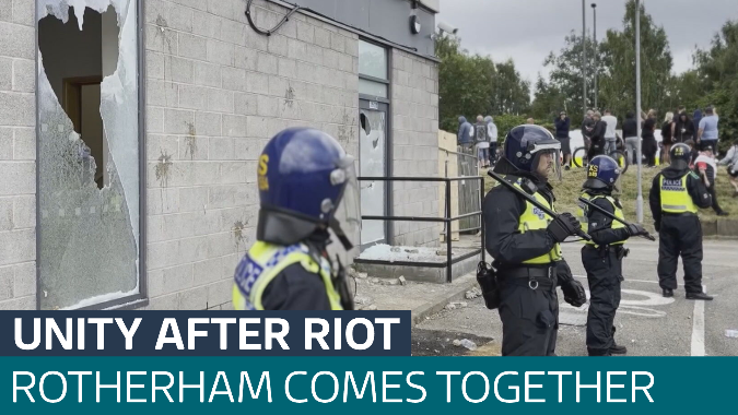 Rotherham Riot: The community reacts - Latest From ITV News