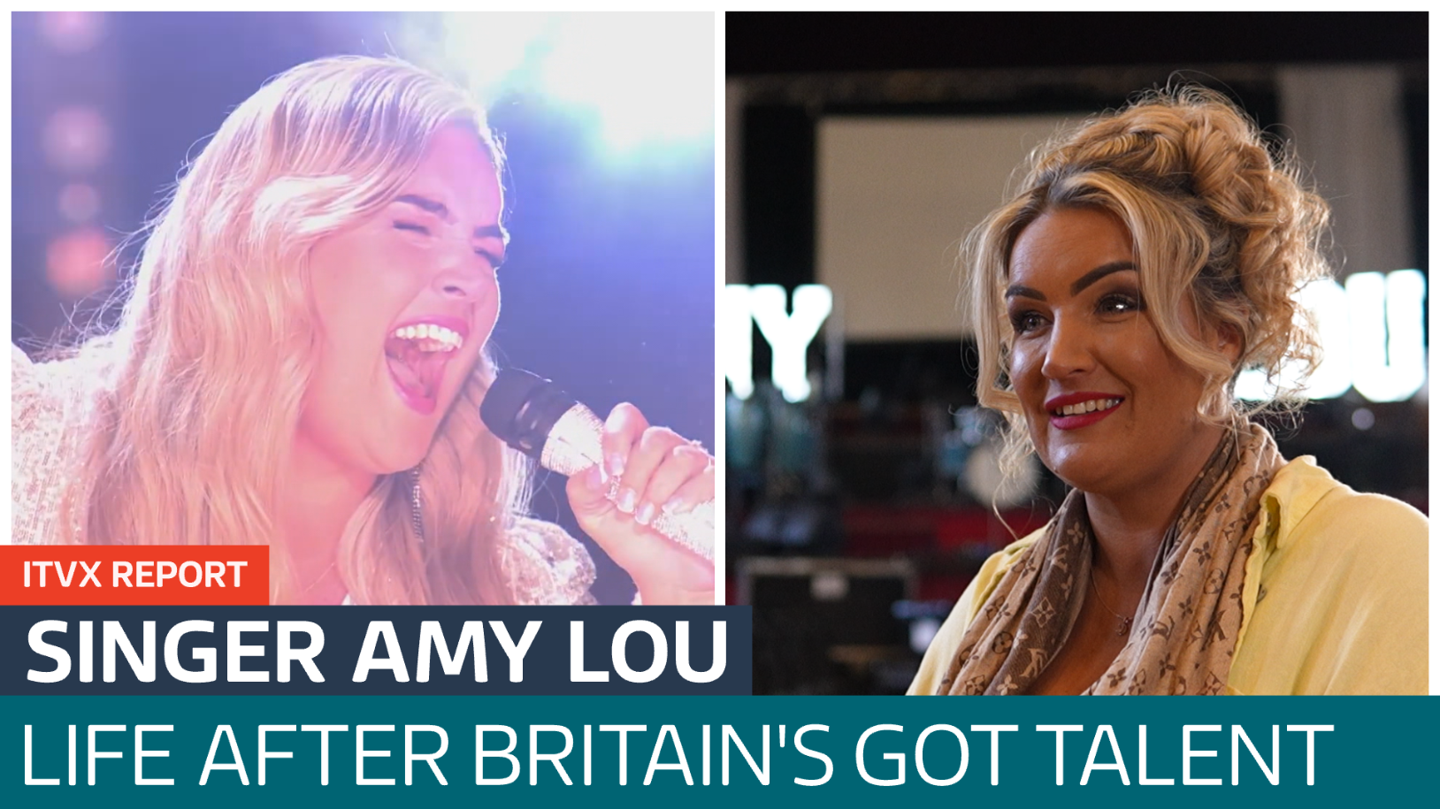 'If you have a dream, chase it': Singer Amy Lou on life after Britain's ...