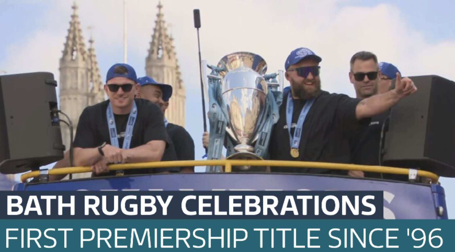 Bath Rugby victory parade after historic treble season - Latest From ...