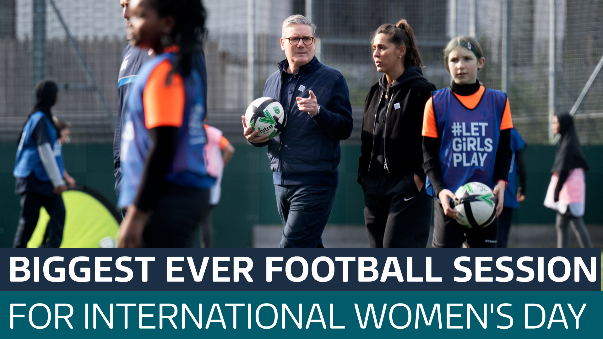 International Women's Day: 400,000 girls join in 'biggest ever football ...