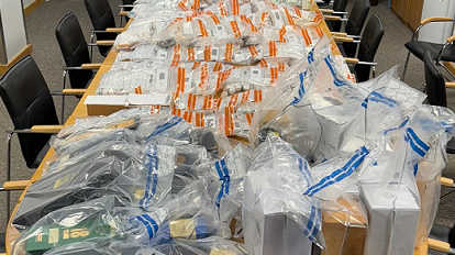 PSNI seize stun gun, drugs and over 20 bottles of whiskey from property ...