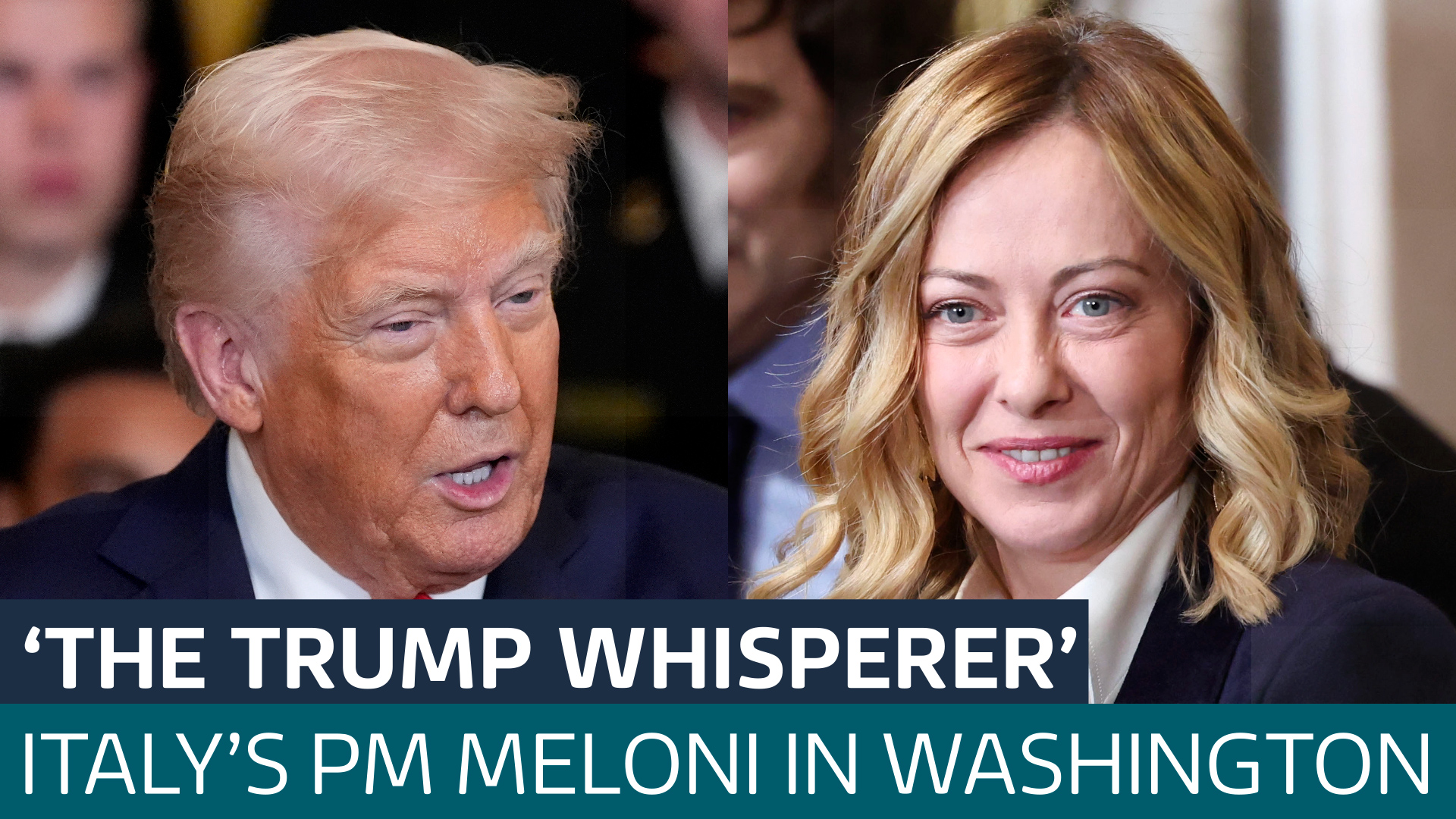 Analysis: Italy's prime minister Giorgia Meloni in Washington for Trump ...