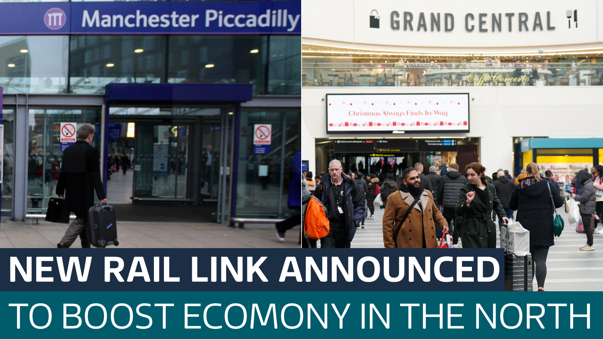 New rail link between Manchester and Birmingham announced - but ...